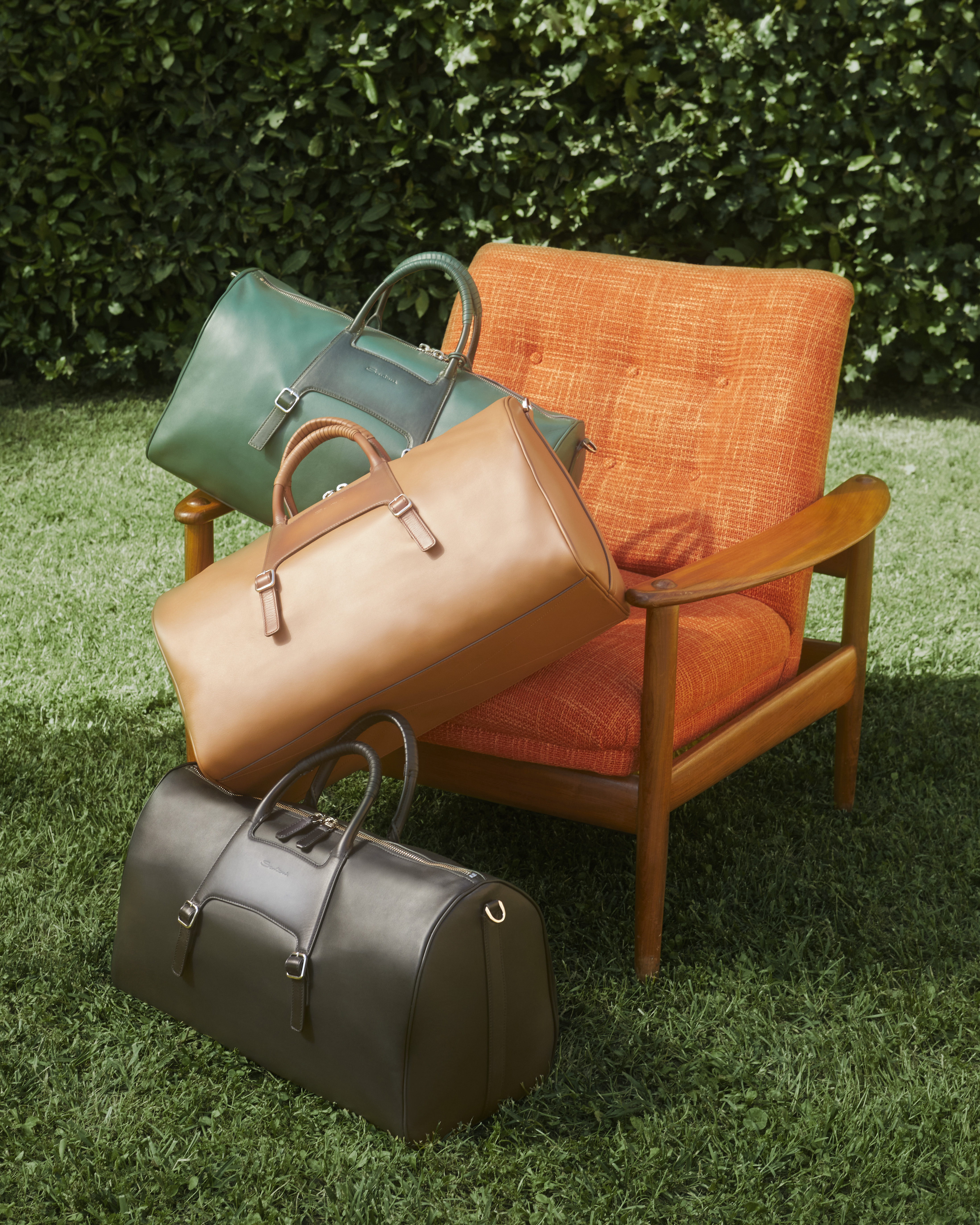 SANTONI Unveils a Chromatic Tale: FW 23 Men's Collection - The Luxe Scoop